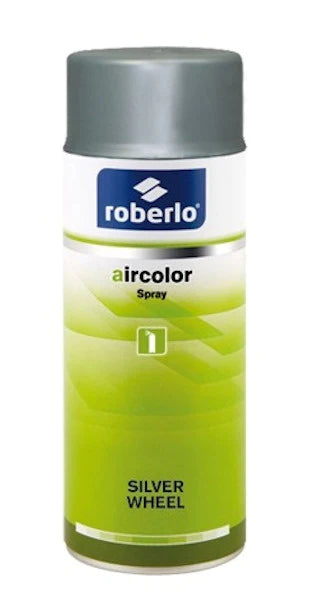 ROBERLO AIRCOLOR SILVER WHEEL ENAMEL 400ML