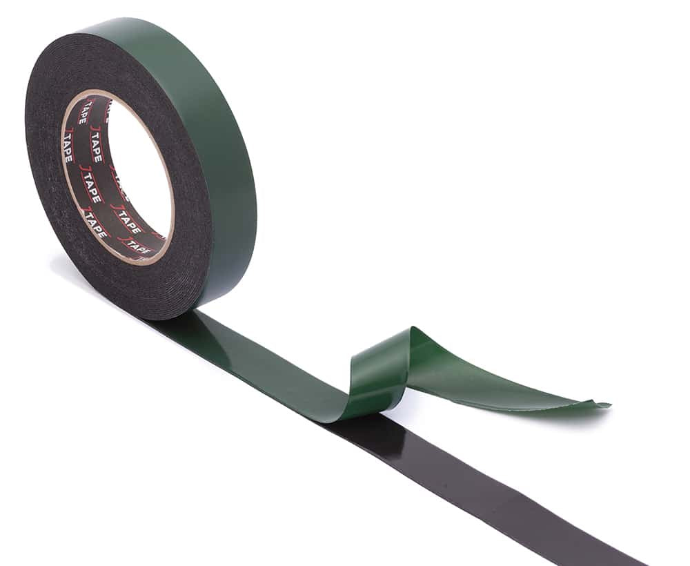 JTAPE DOUBLE SIDED TAPE BLACK 19MM X 10M